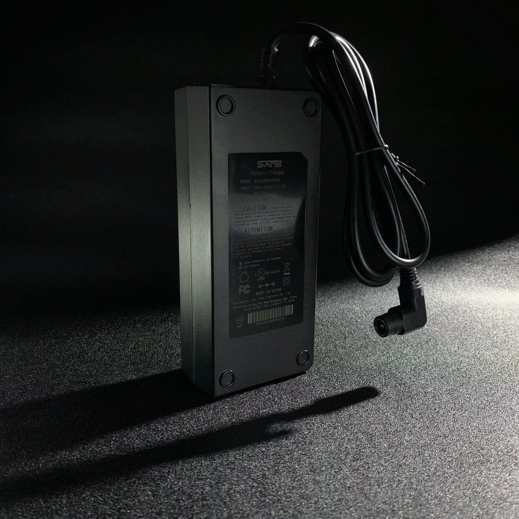 SANS Charger 42V 2A | RCA Port – SANS | #1 Brand ebike charger in US